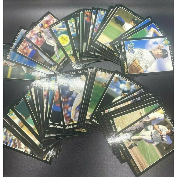 Video Games & Consoles | 1993 Pinnacle Baseball Card Collection Lot Of ...